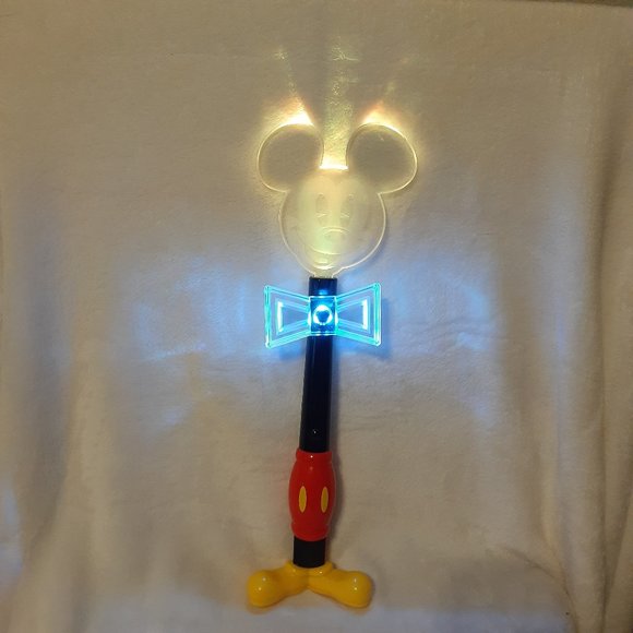 Disney | Toys | Mickeys Glow Bow Wand 9th Anniversary Disney Toy | Poshmark